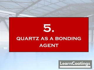 Five ways you can use quartz sand in epoxy floors | PPT | Free Download