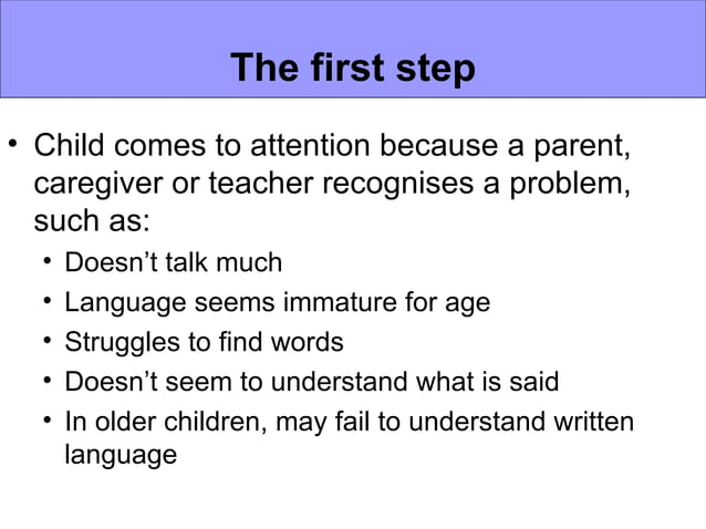 how-is-specific-language-impairment-identified-ppt