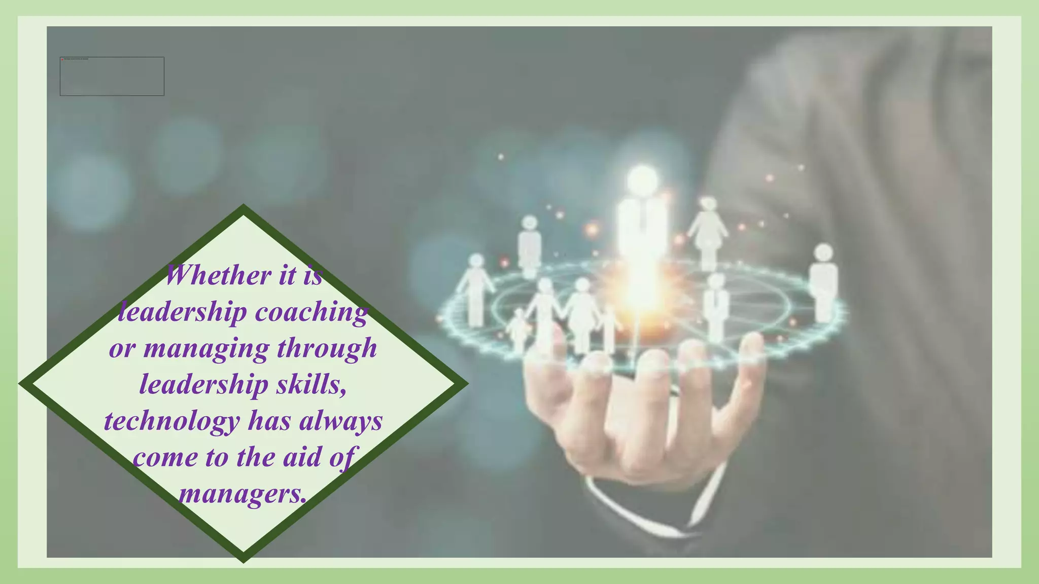 How Is Technology Helping in Leadership Development | PPT