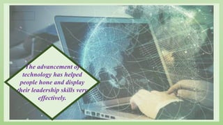 How Is Technology Helping in Leadership Development | PPTX