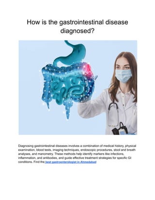 How is the gastrointestinal disease diagnosed | PDF