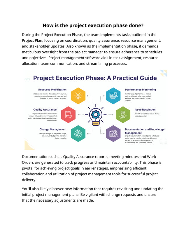 How is the project execution phase done.docx