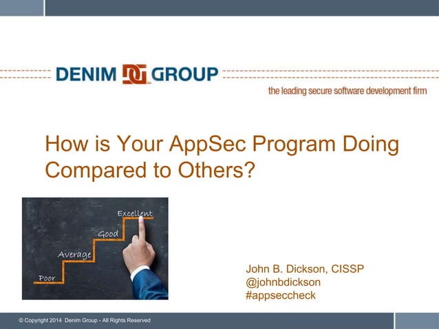 How is Your AppSec Program Doing Compared to Others | PPT