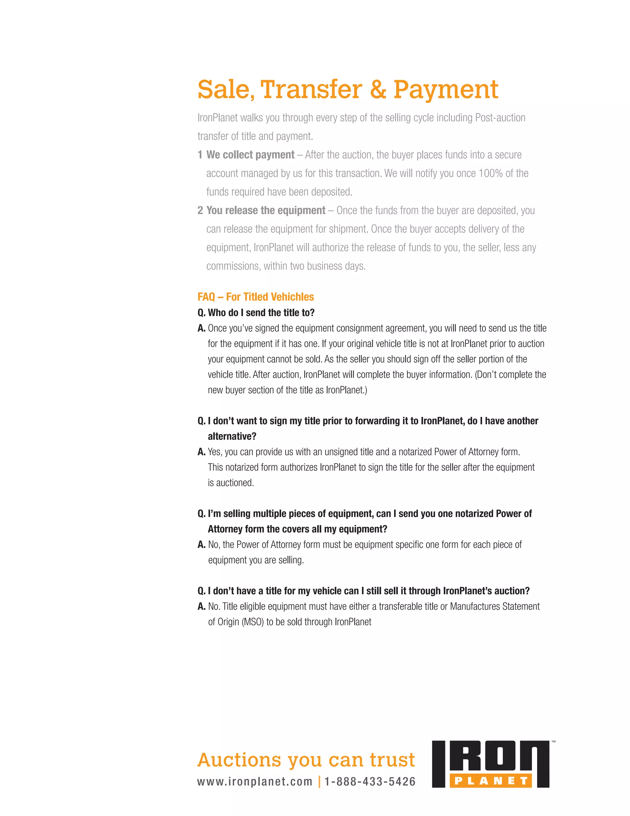 IronPlanet-How It Works | PDF | Automotive