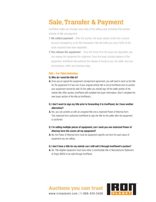 IronPlanet-How It Works | PDF | Automotive