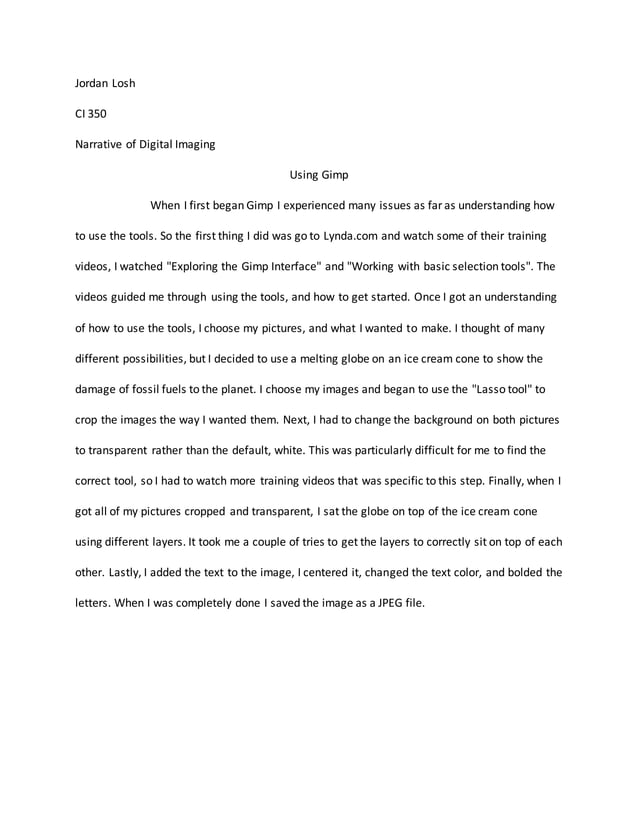 How I Used Gimp Pdf