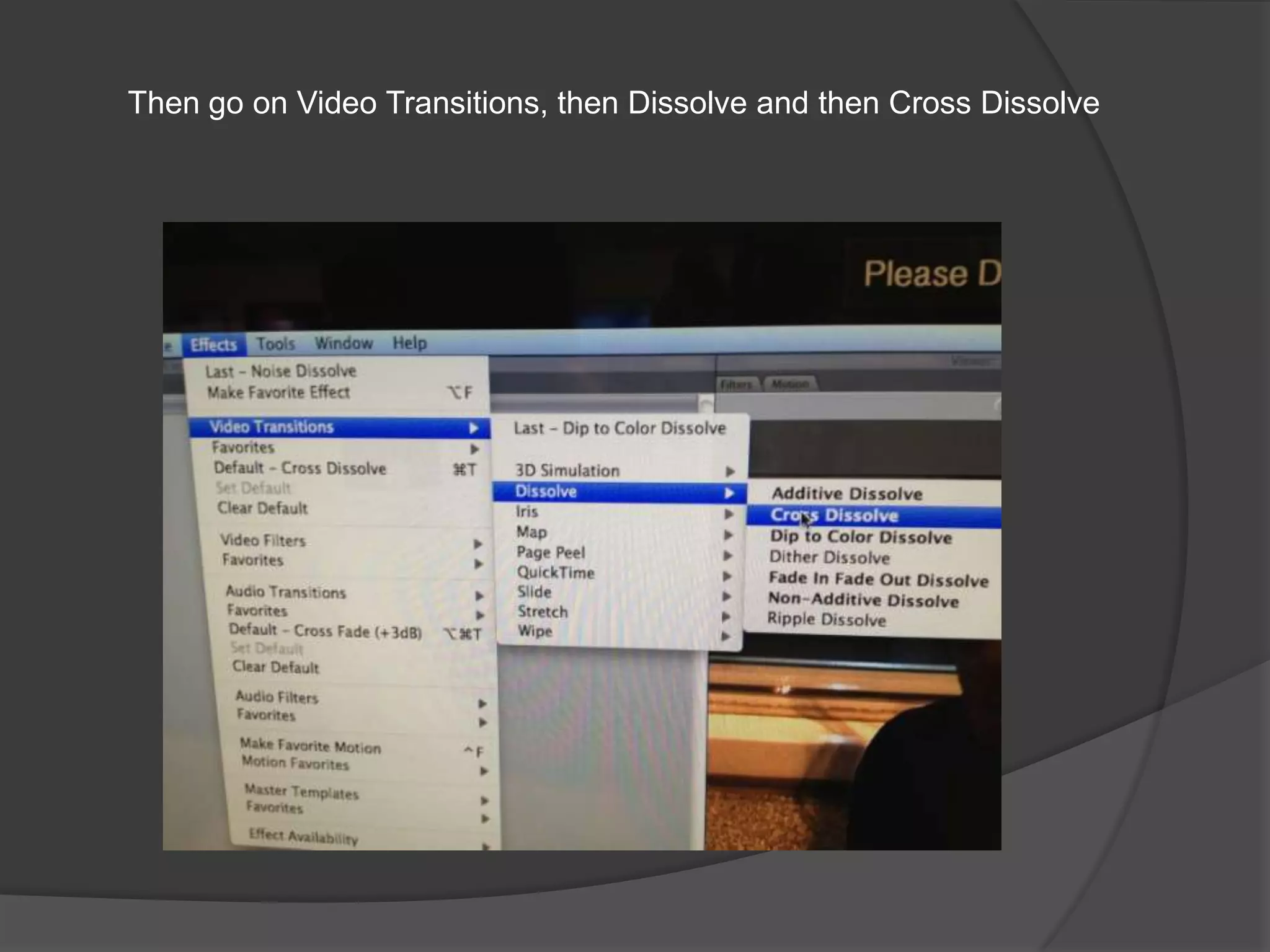 How i used video transition (editing) | PPT