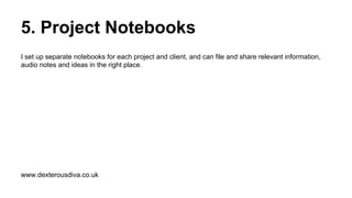 How I use evernote | PPT