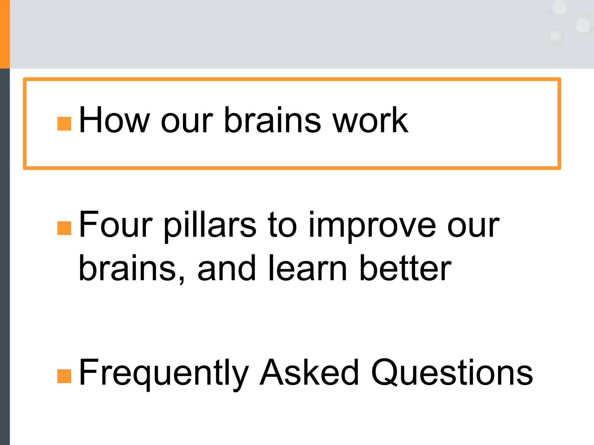 How Does a Child's Brain Learn? | PPT | Free Download