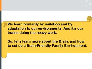 How Does a Child's Brain Learn? | PPT