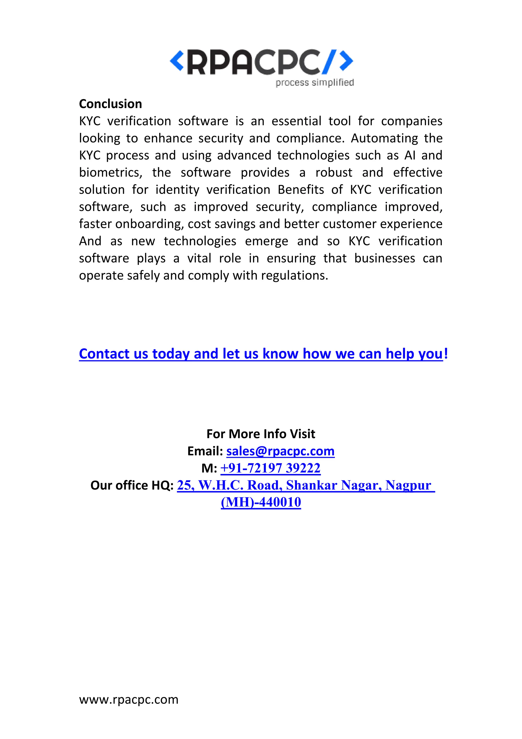 How KYC Verification Software Enhances Security and Compliance.docx