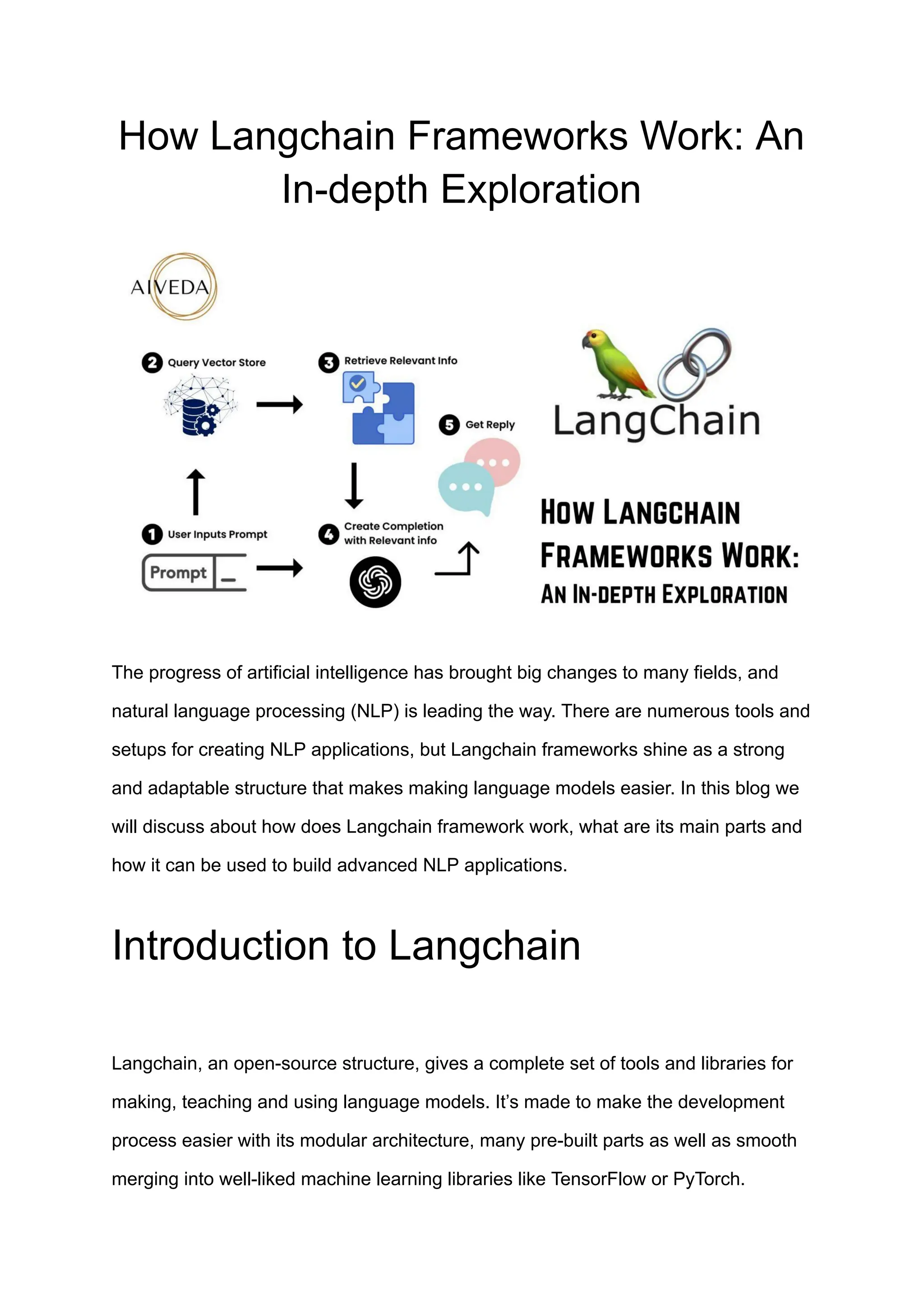 How Langchain Frameworks Work An In-depth Exploration.pdf