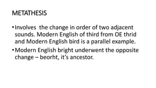 How language change | PPT