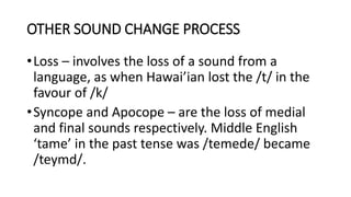 How language change | PPT