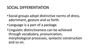 How language change | PPT