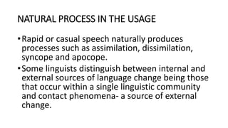 How language change | PPTX
