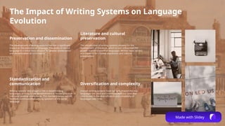 how language evolved through the time and the role of technology in the ...