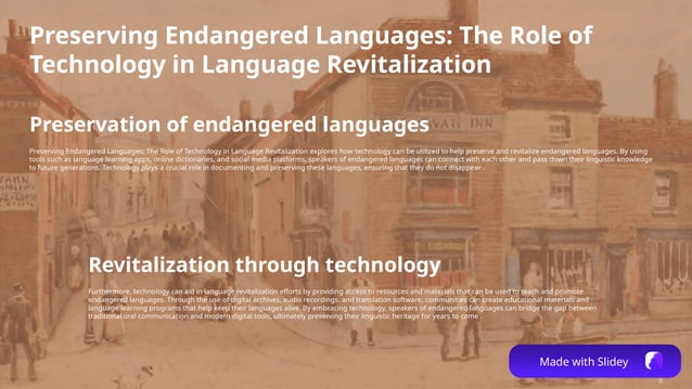 how language evolved through the time and the role of technology in the ...