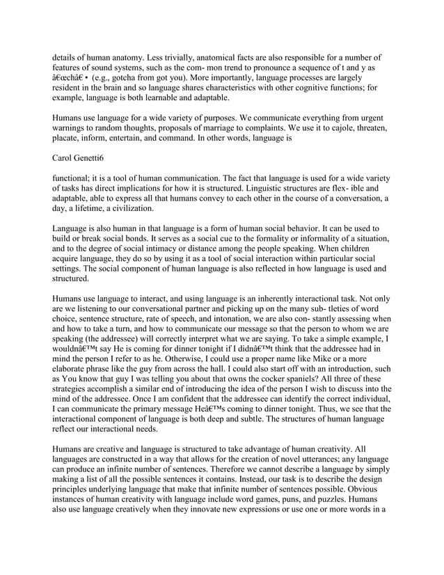 How Languages WorkAn Introduction to Language and LinguisticsSecond Ed.docx