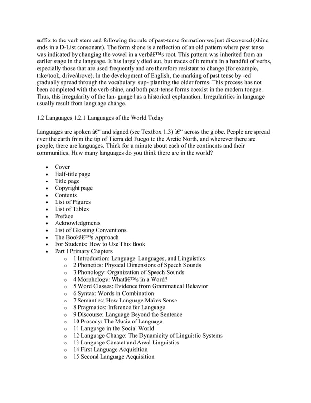 How Languages WorkAn Introduction to Language and LinguisticsSecond Ed.docx