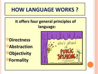 elements of language &style | PPT