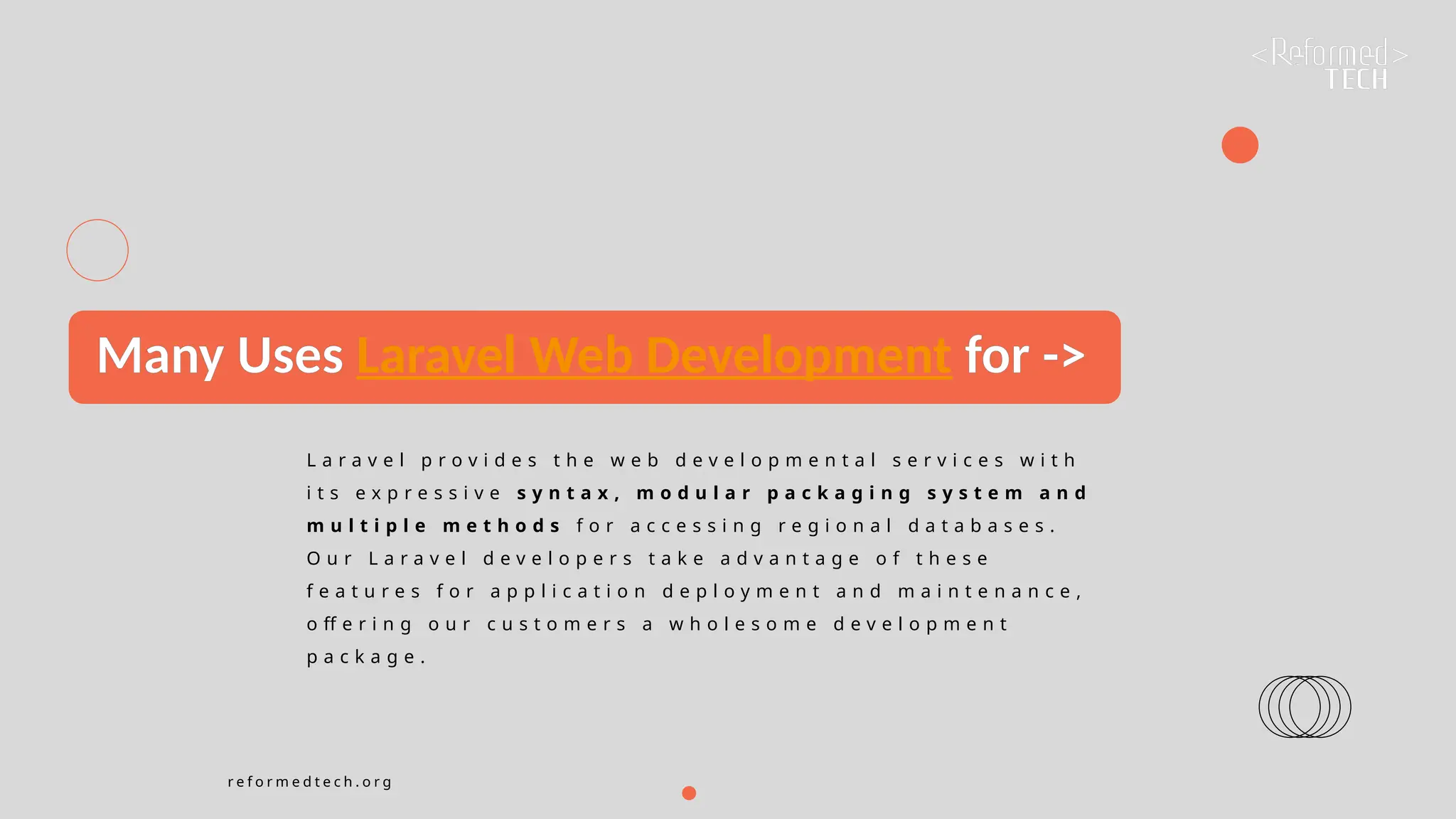 How Laravel framework is shaping the future.pptx