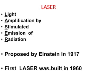 How Laser Work Ppt