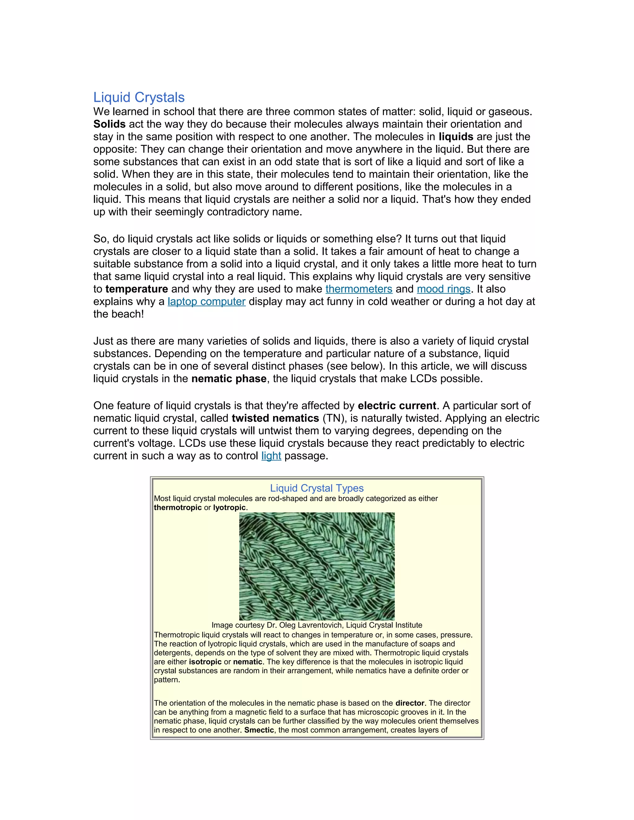 How lc ds work | DOC