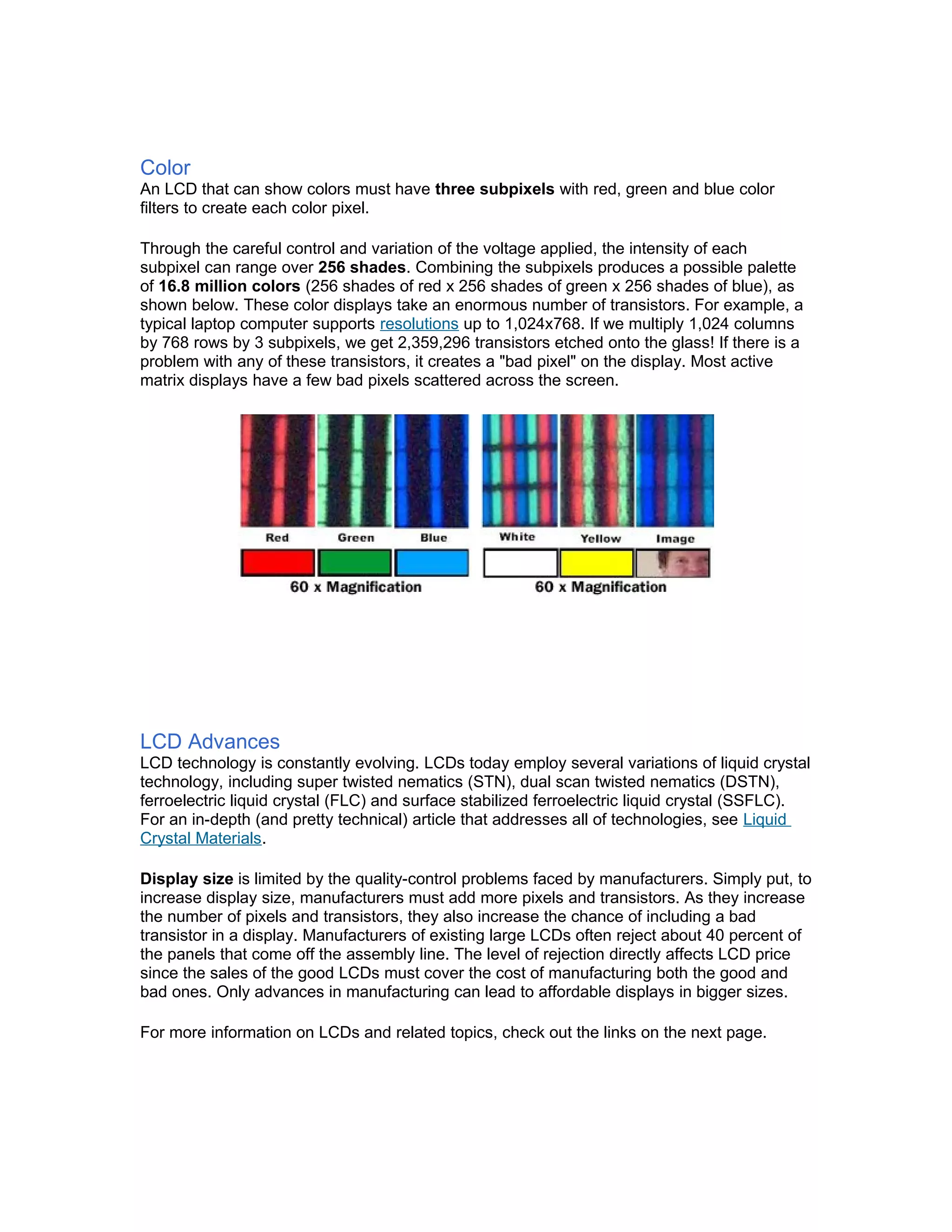 How lc ds work | DOC