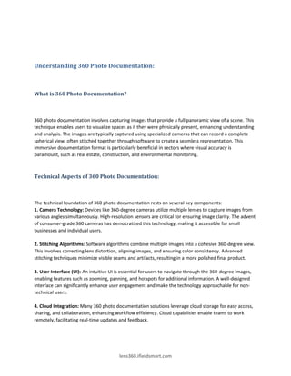 How Lens360 is Setting New Standards in 360 Photo Documentation ...