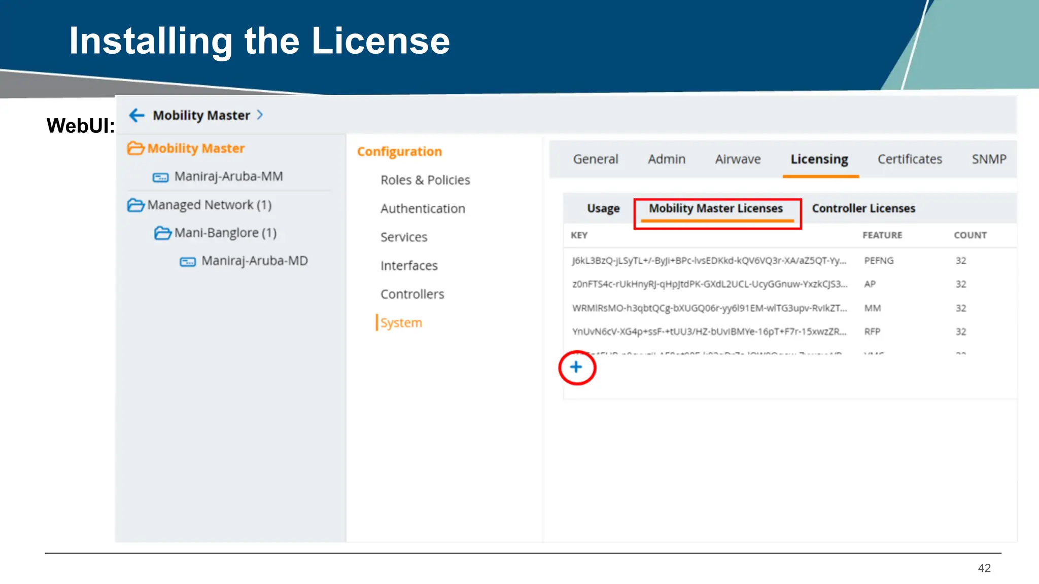 Como funcionan las licencias en ArubaOS8 | PDF