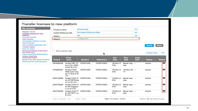 Como funcionan las licencias en ArubaOS8 | PDF