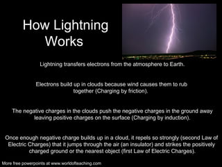 How lightning works | PPT