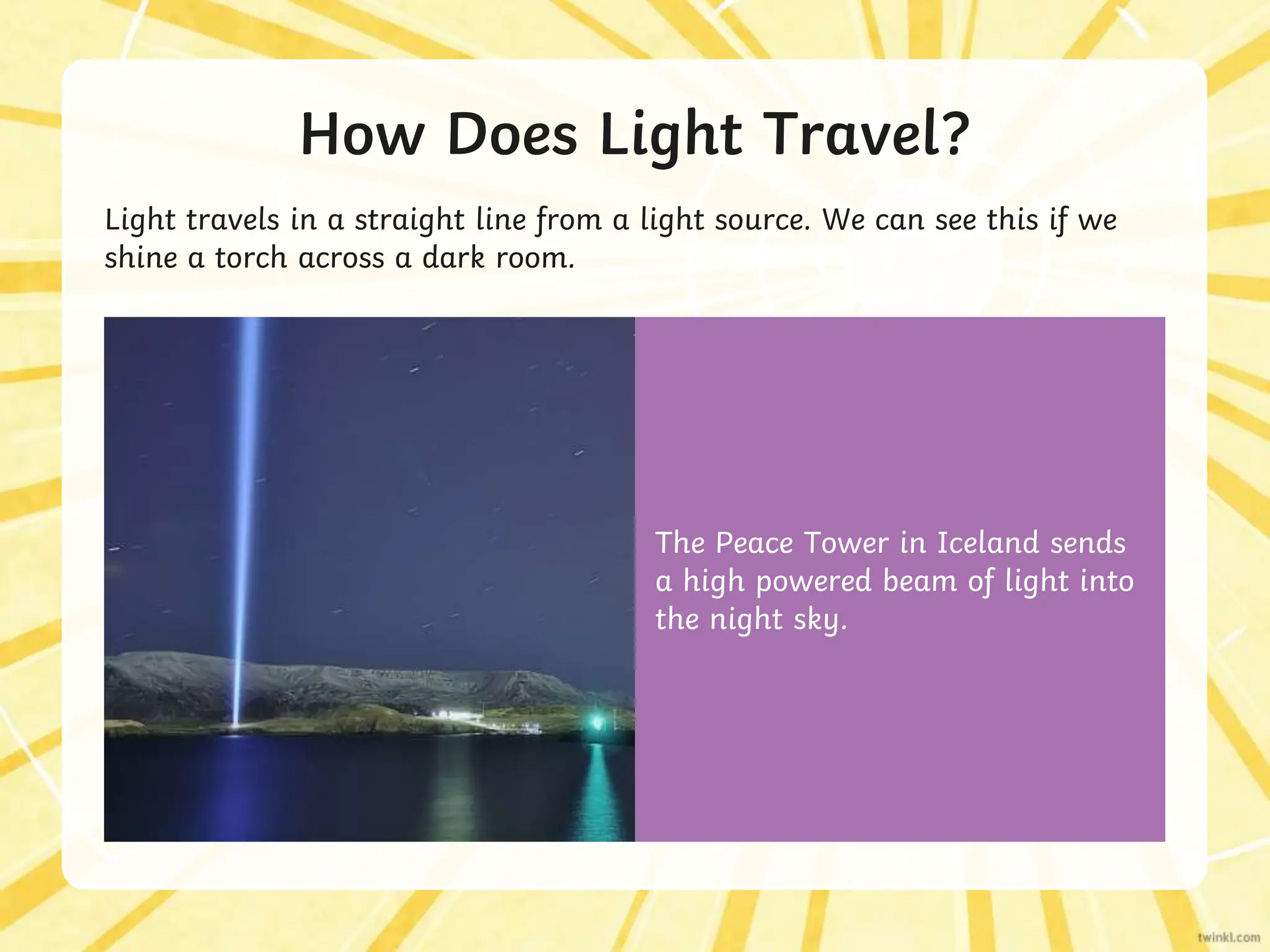 How Light Travels.ppt - Year 6 science presentation | PPT