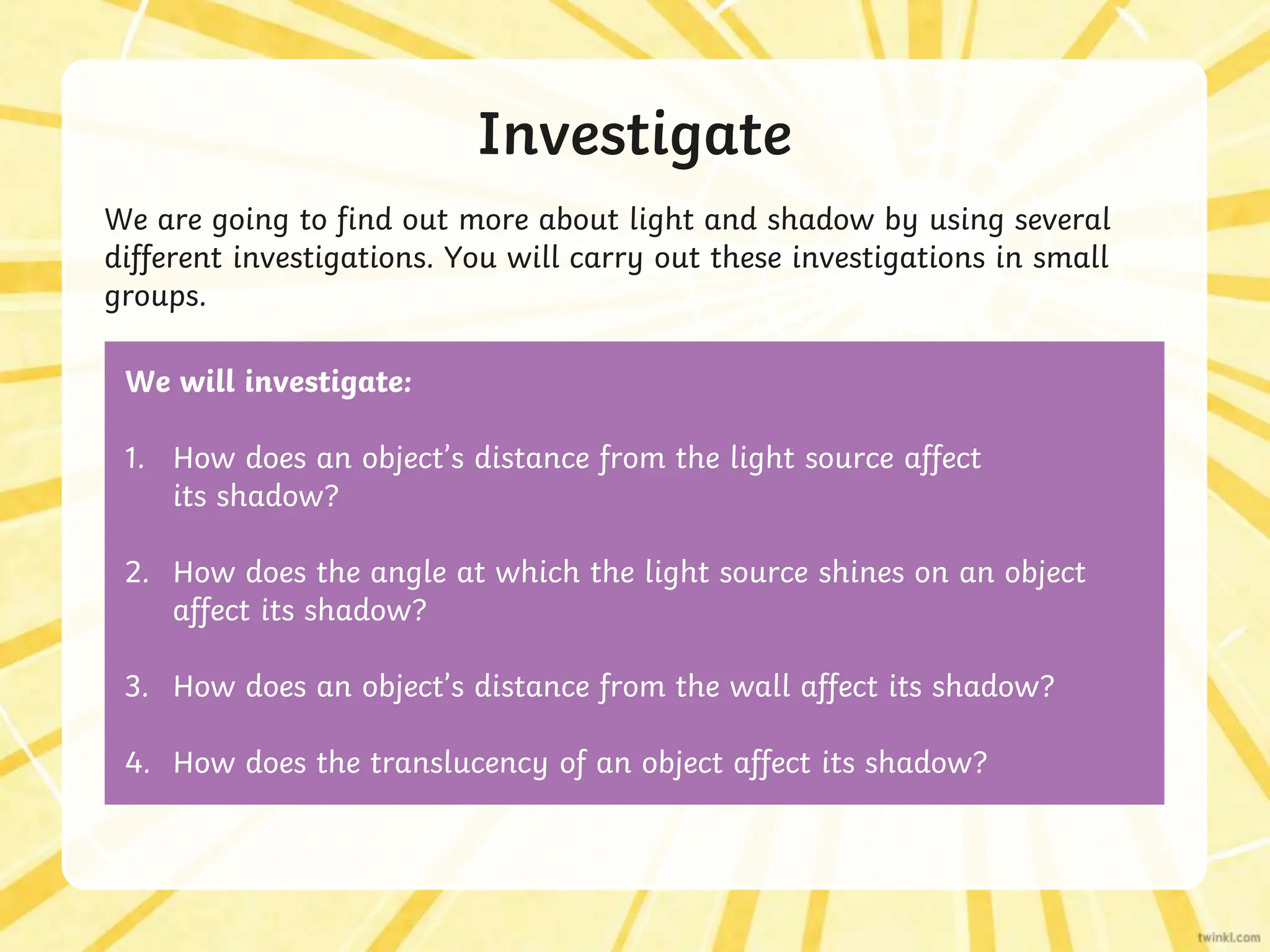 How Light Travels.ppt - Year 6 science presentation | PPT