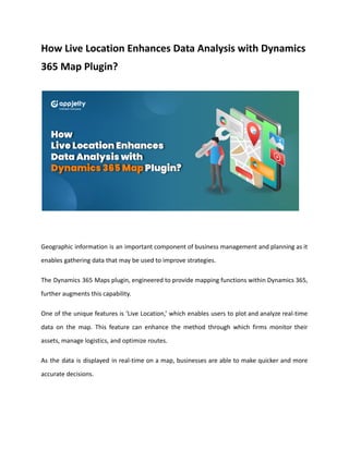 How Live Location Enhances Data Analysis with Dynamics 365 Map Plugin.pdf