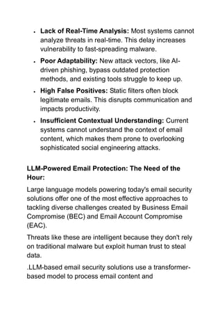 How LLM-Powered Email Protection Are the Ultimate Defense Against ...