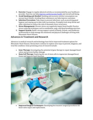 Rheumatic Heart Disease (RHD): Symptoms, Treatment, and Tips | The ...