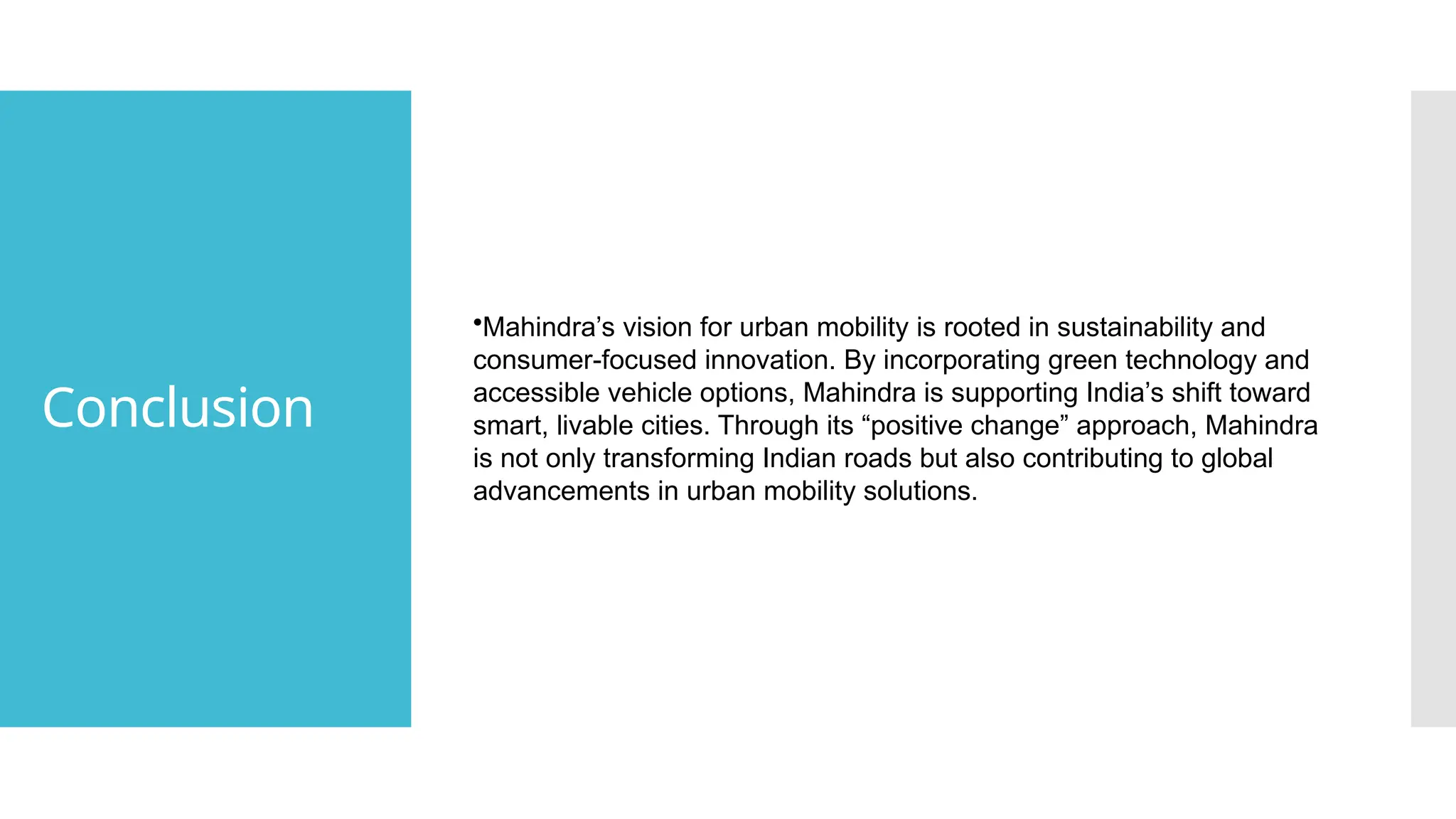 How Mahindra’s Vehicles are Redefining Urban Mobility.pptx