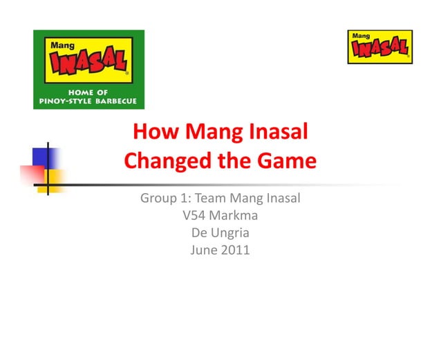 How mang inasal changed the game | PDF | Barbecues and Grilling | Food & Drink