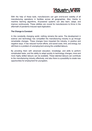 How Manufacturing Developed Over the Years.pdf