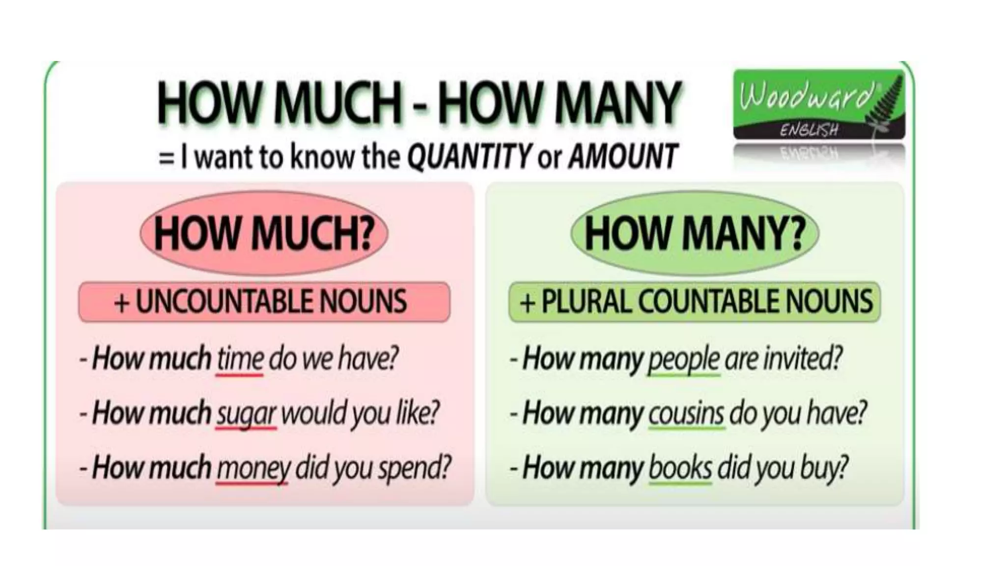 How many - how much | PPTX