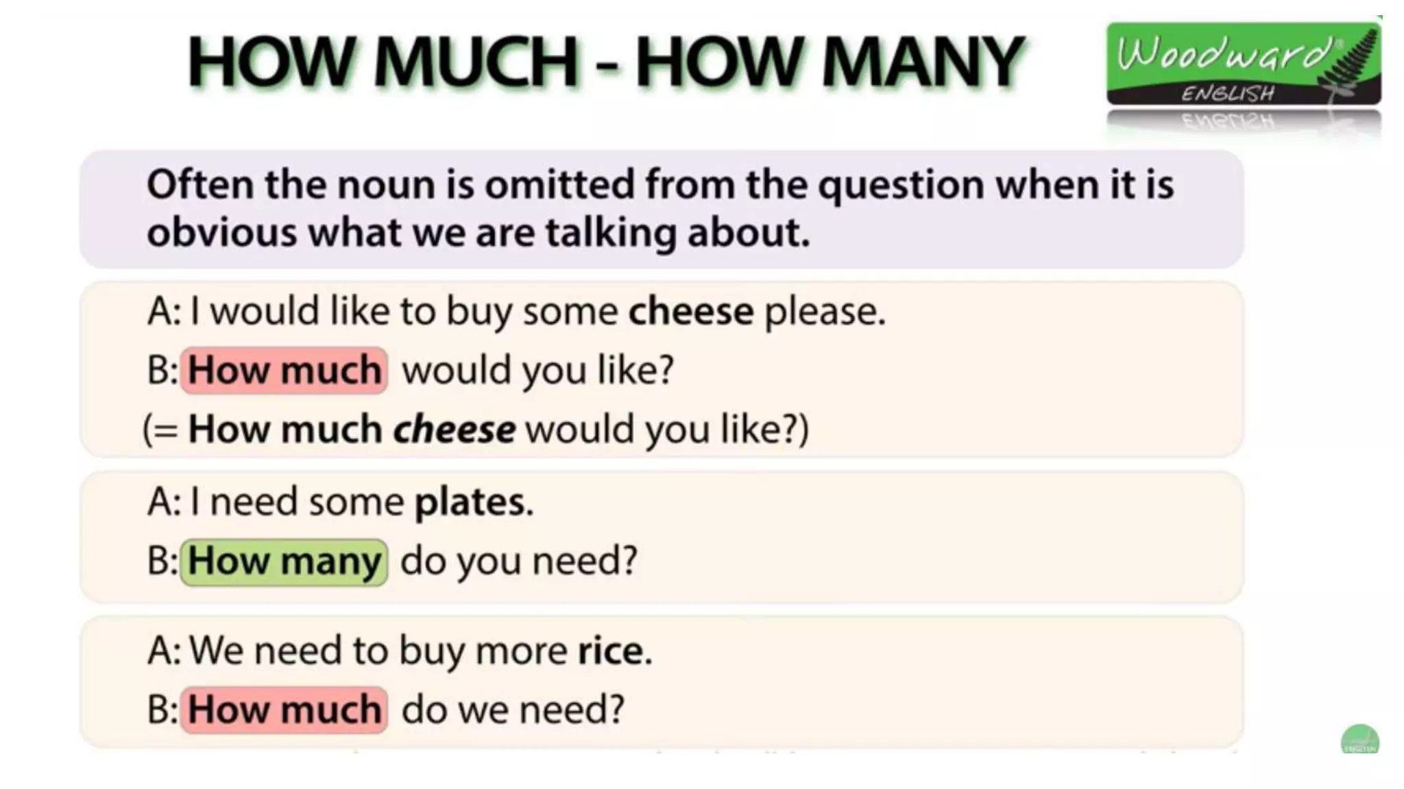 How many - how much | PPT