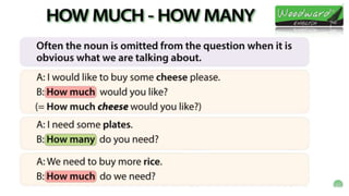 How many - how much | PPT