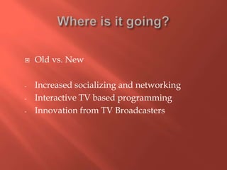 Interactive TV | PPTX