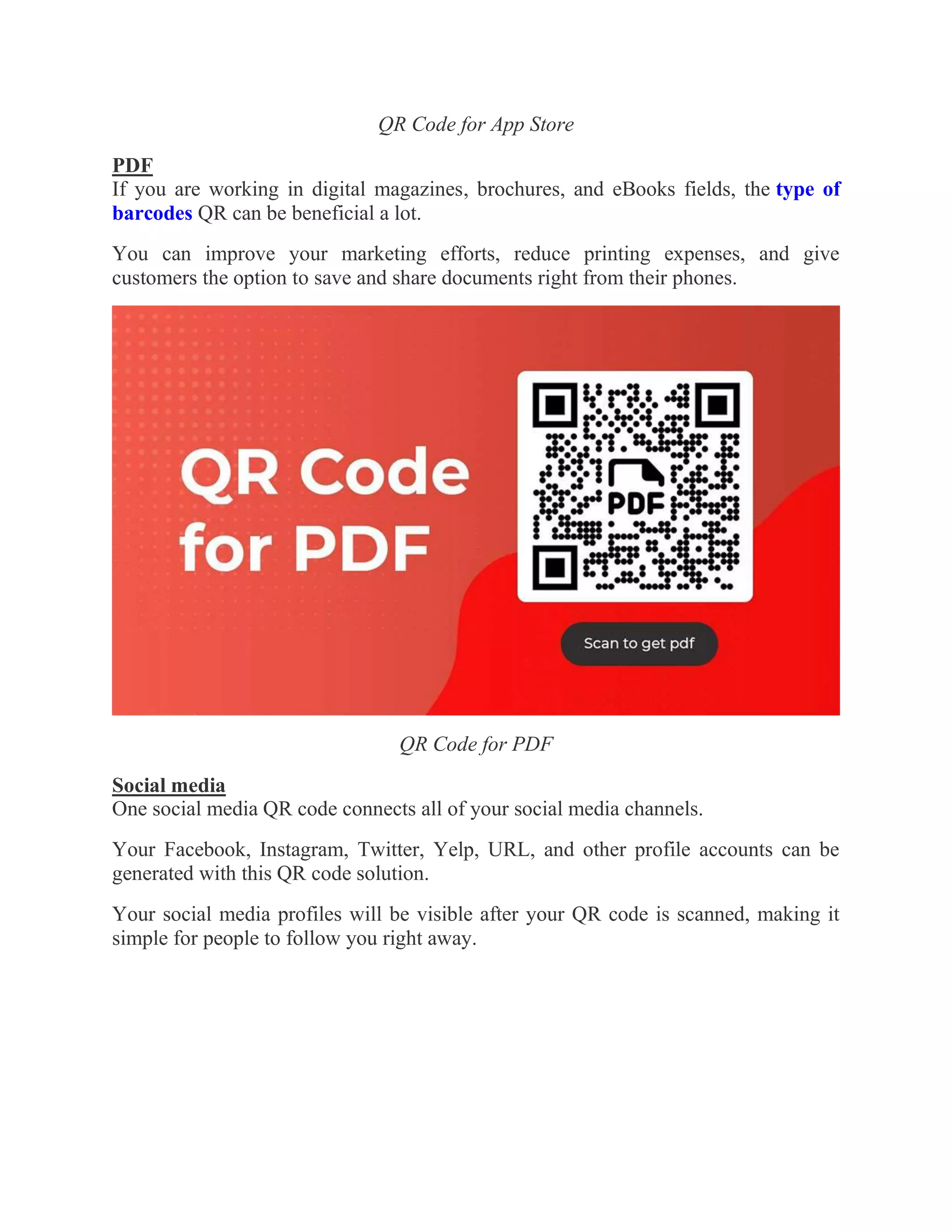 How many QR Codes are there? | DOC