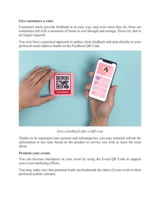 How many QR Codes are there? | PDF