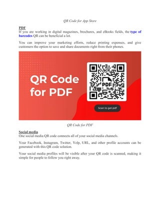 How many QR Codes are there? | PDF