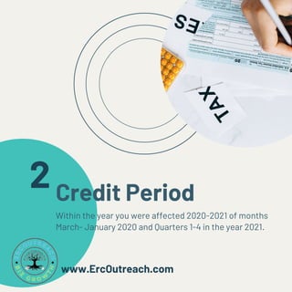 How many quarters can you claim ERC? | PDF