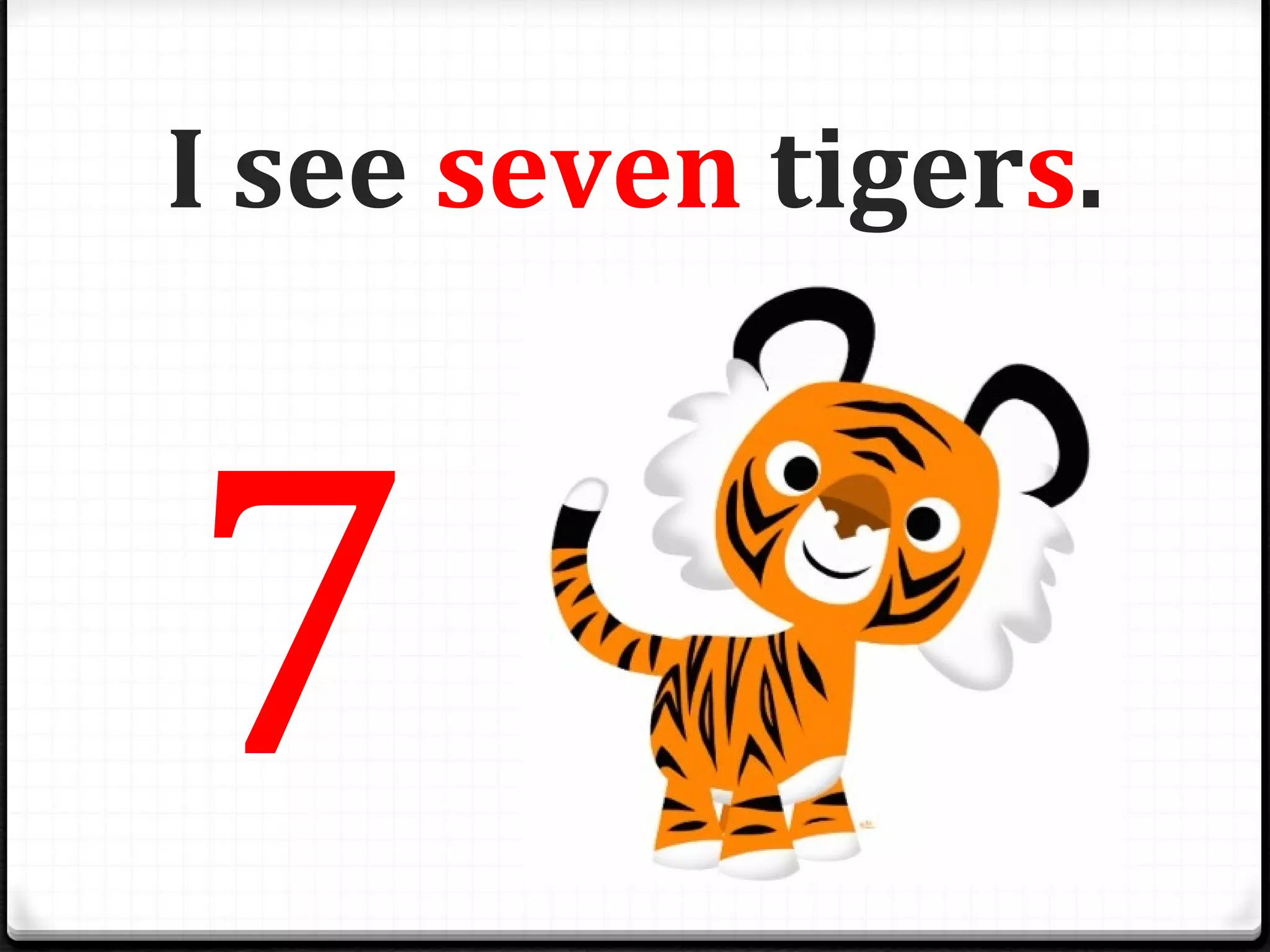 How many tigers do you see | PPT